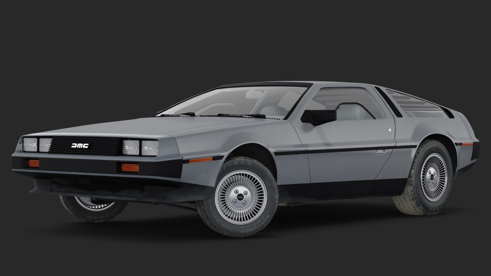Delorean dmc-12 dmc 3D - TurboSquid 1528485