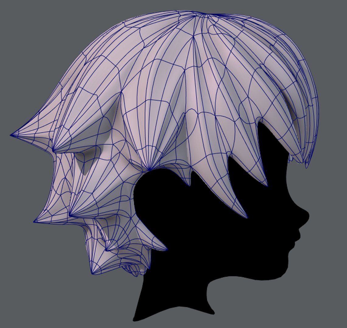 Boy hair 3D model - TurboSquid 1291571