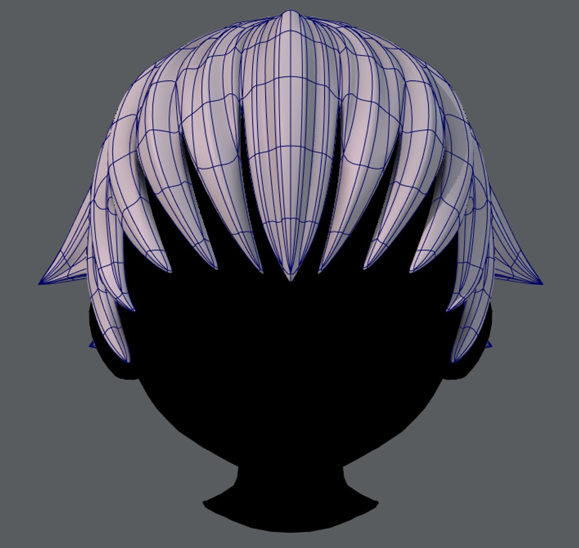 Boy hair 3D model - TurboSquid 1291571