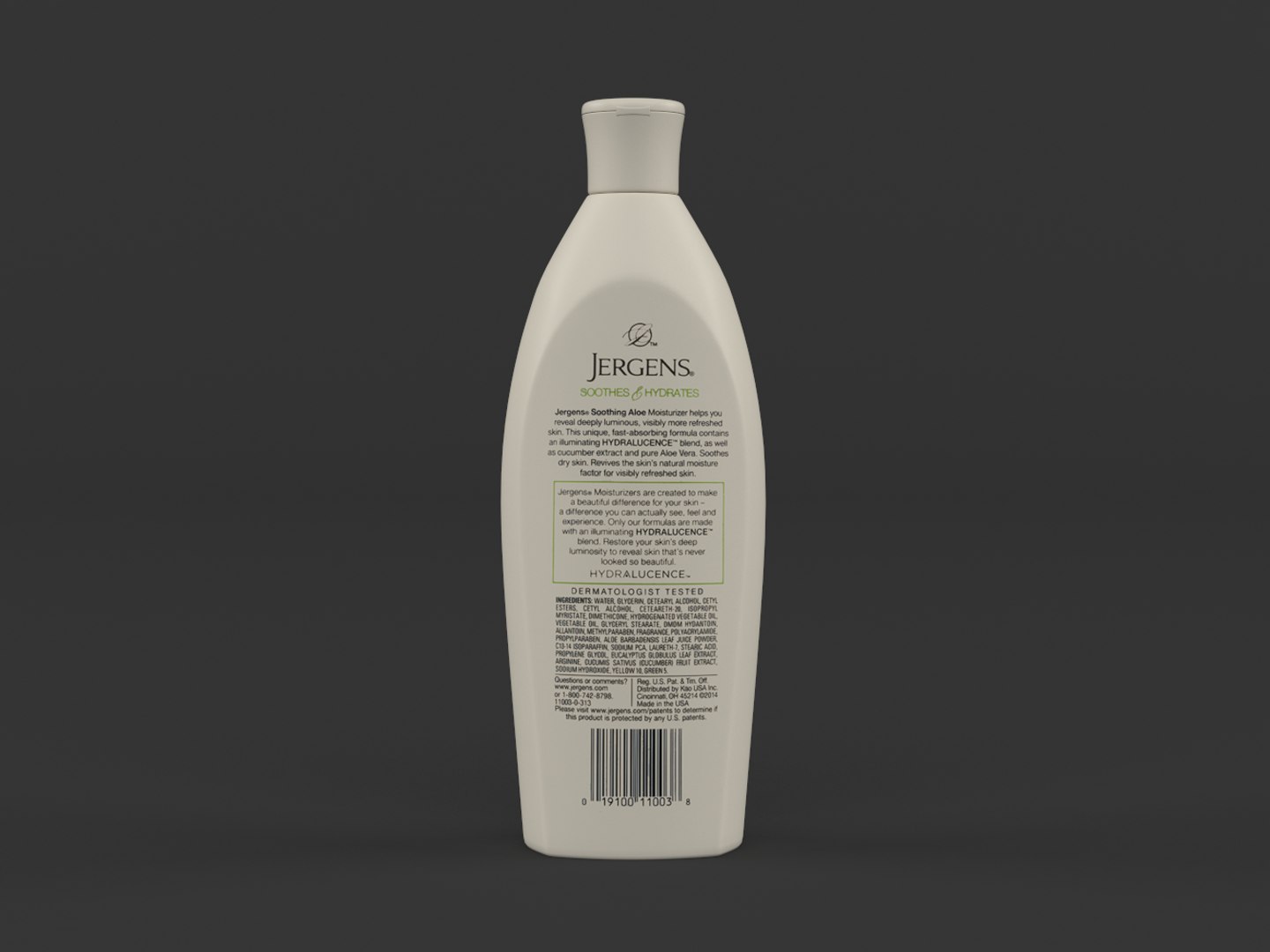 Jergens original scent dry 3D model - TurboSquid 1623627