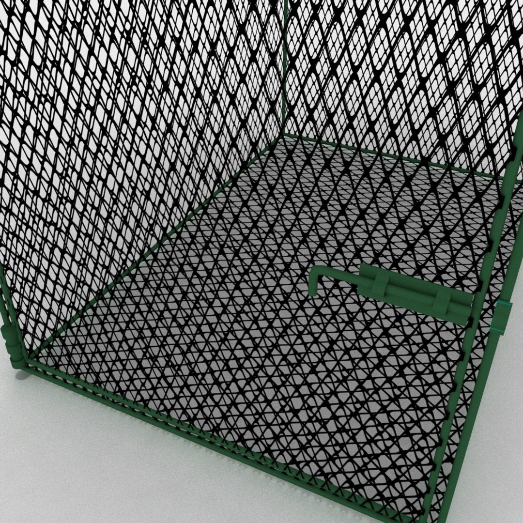 Animal Cage 3D Model - TurboSquid 1173432