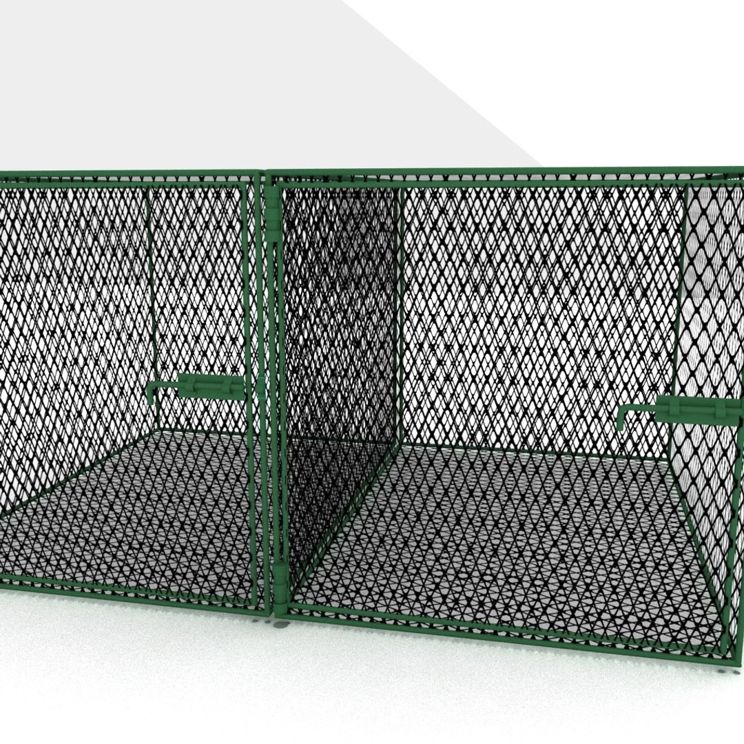 Animal Cage 3D Model - TurboSquid 1173432