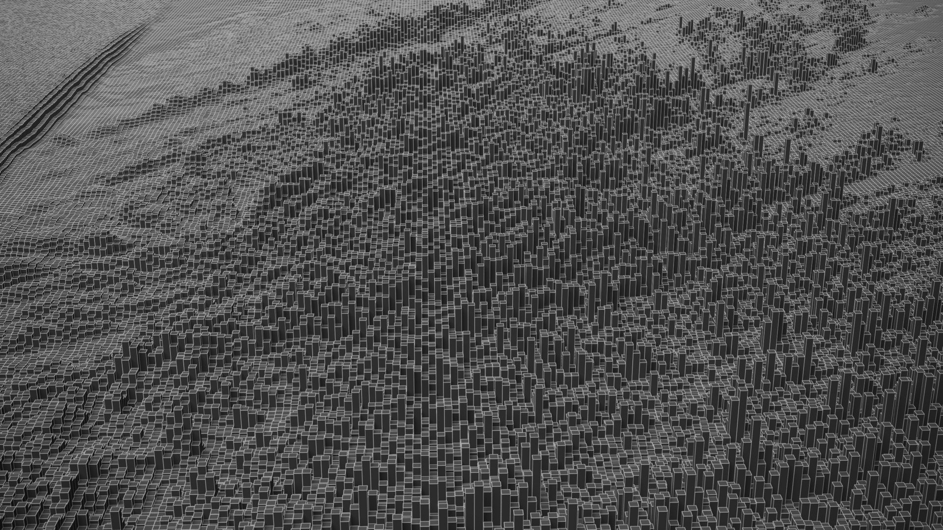 ABSTRACT LANDSCAPE ART THE WASSER 2024 3D - TurboSquid 2218265