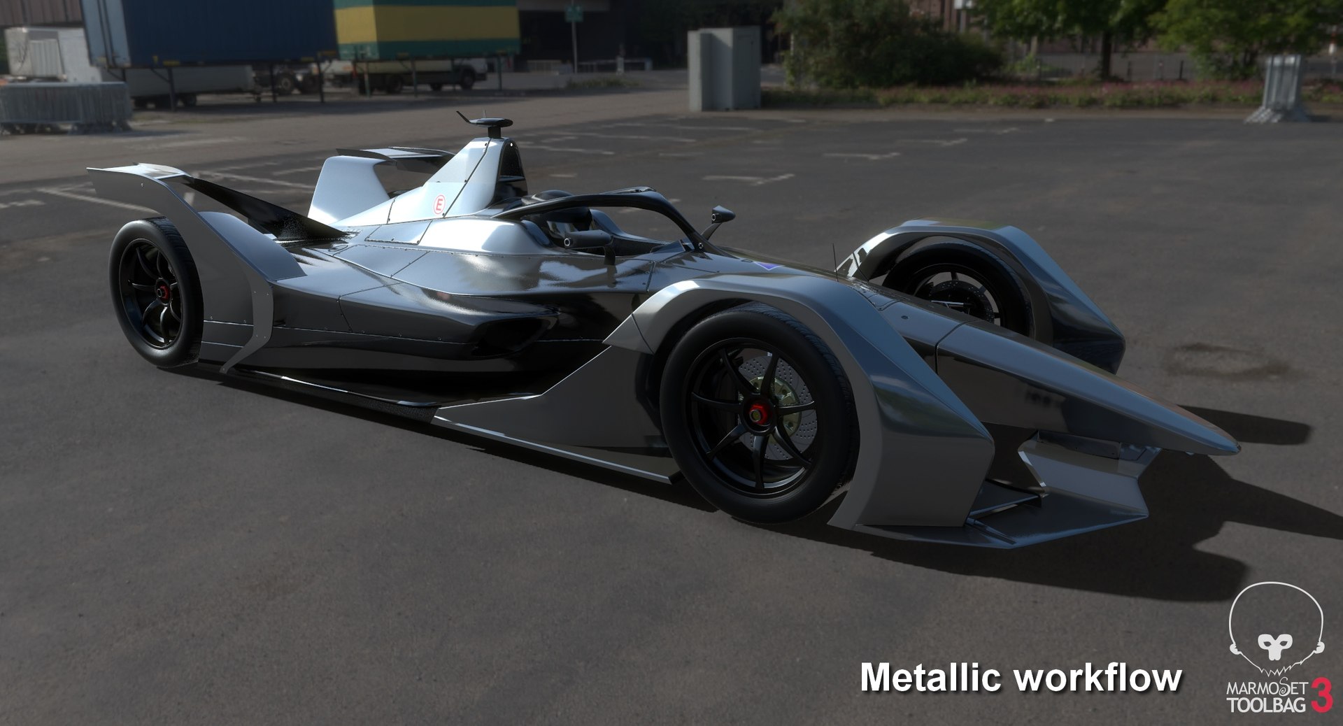 Gen2 generic formula e 3D model - TurboSquid 1340943