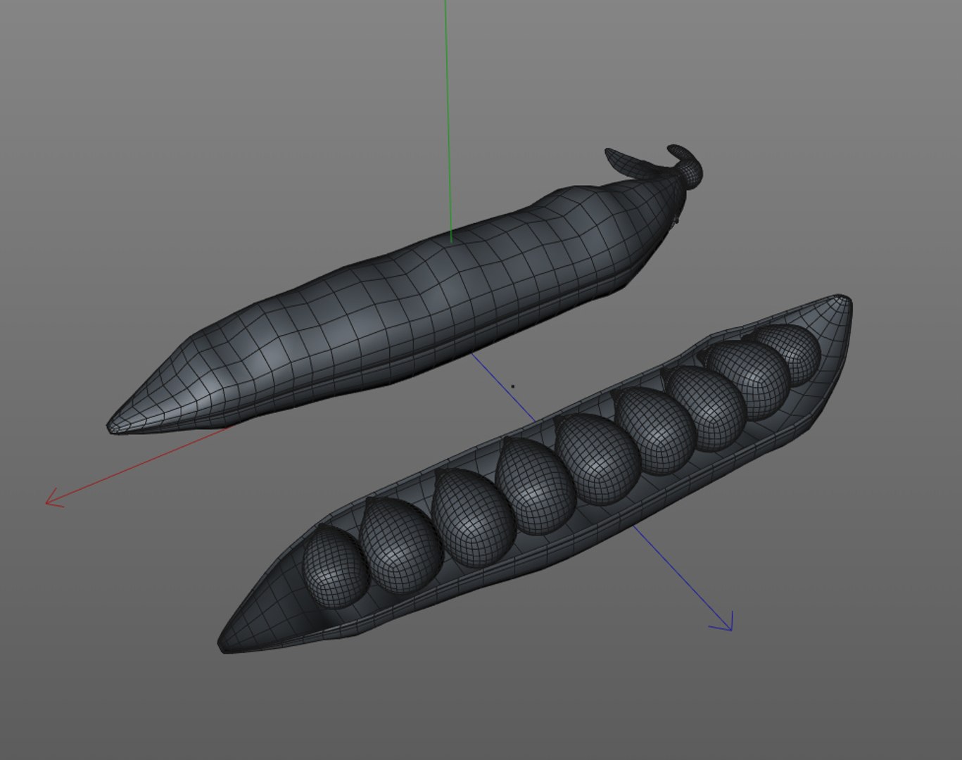 3D Model Peas - TurboSquid 1544556