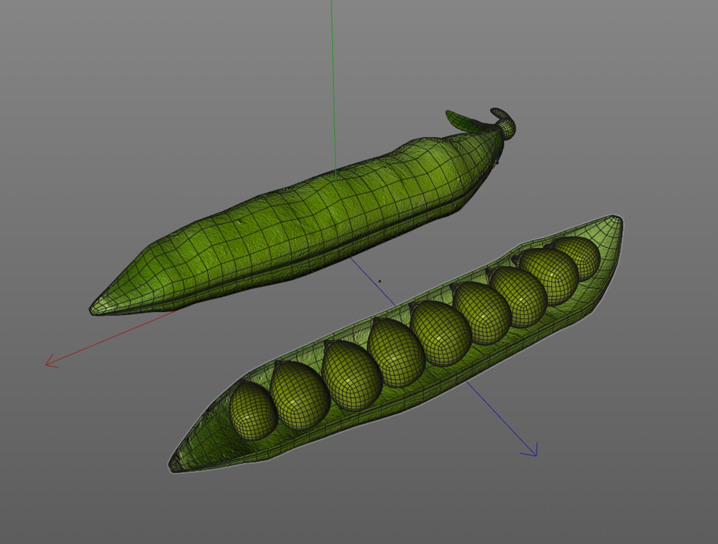 3D Model Peas - TurboSquid 1544556