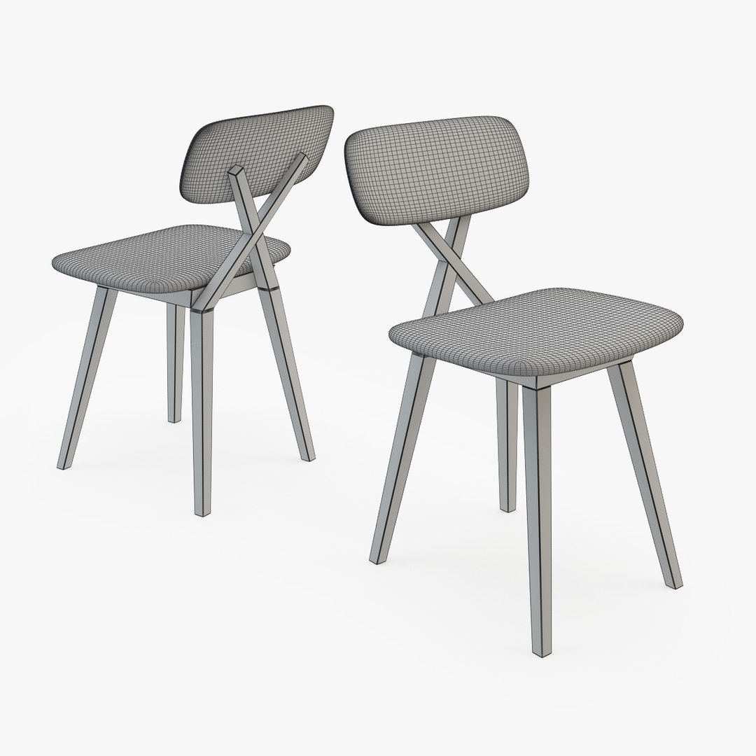 chair 5 o clock 3d model