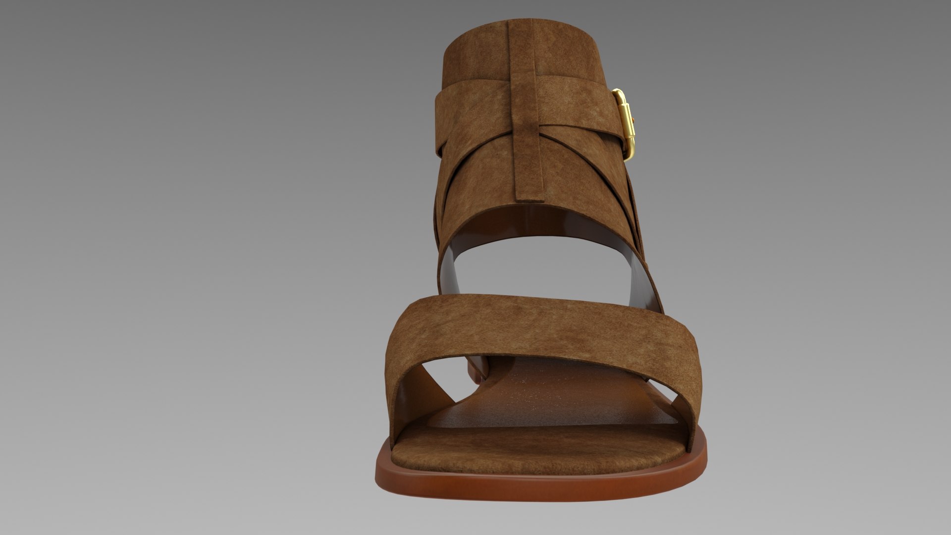 3D S Sandals Women Shoes Model - TurboSquid 1409670