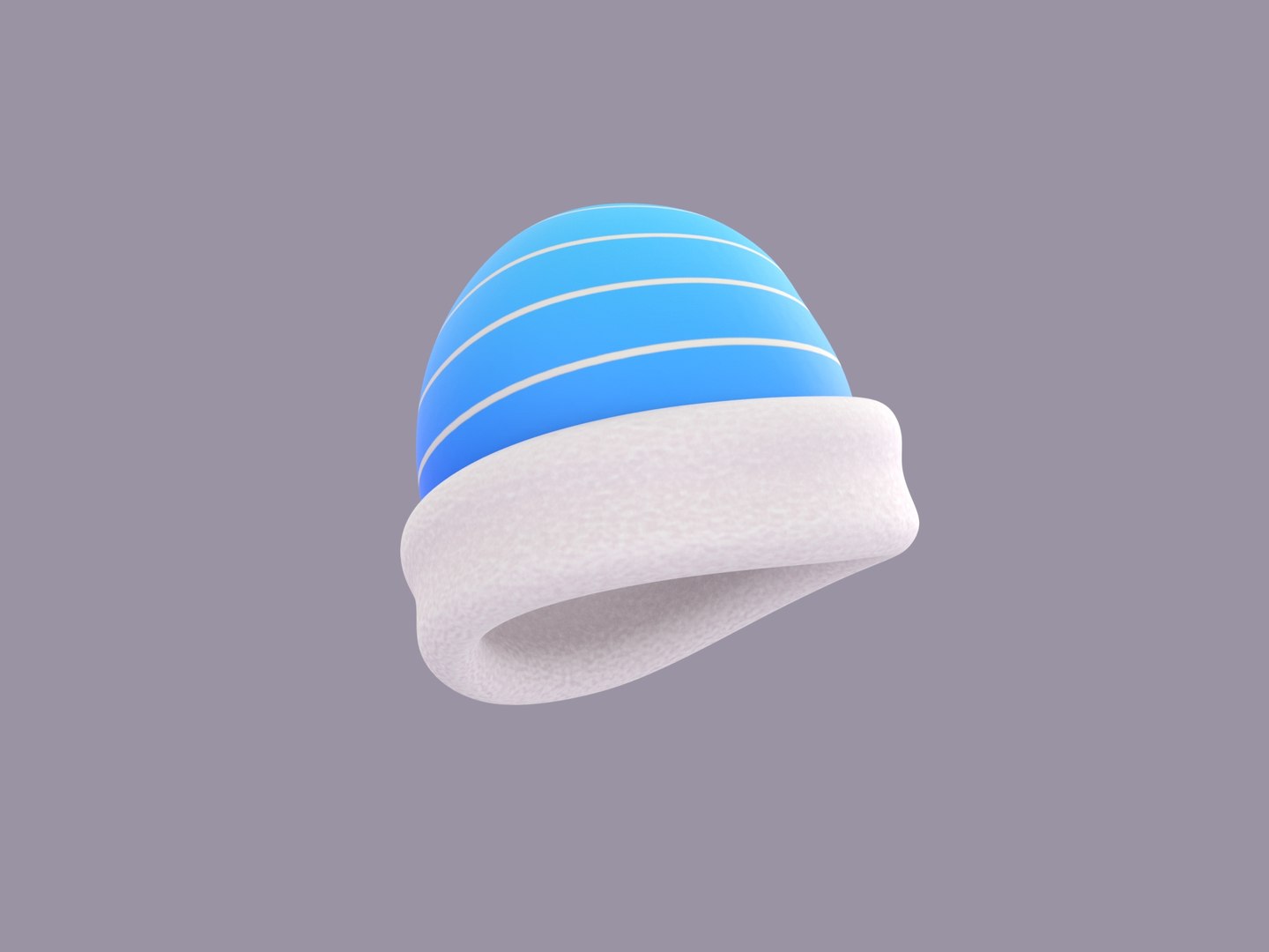 Hat048 Striped Nightcap Model - TurboSquid 2336551