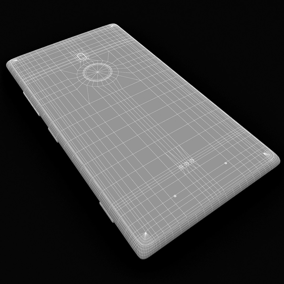 New Flagship Nokia Lumia 3d Model