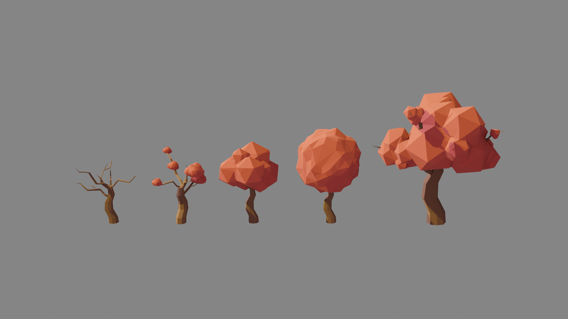 3D Trees Low Poly Model - TurboSquid 2007070