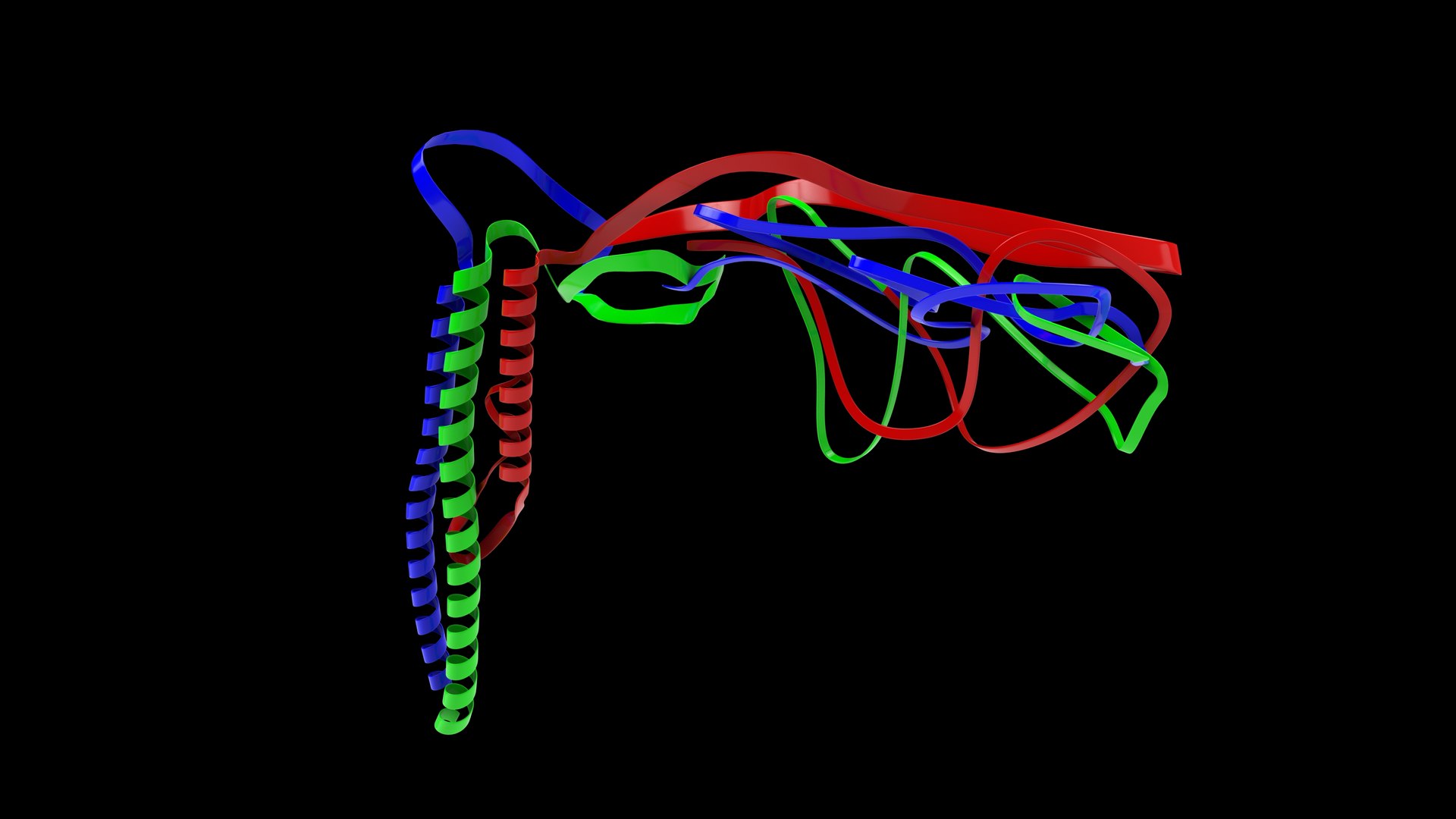 Protein Structure 3D - TurboSquid 2199162