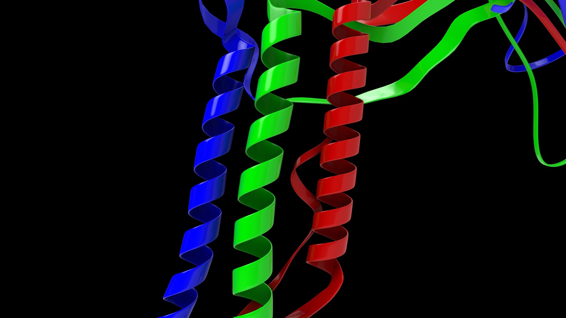 Protein Structure 3D - TurboSquid 2199162