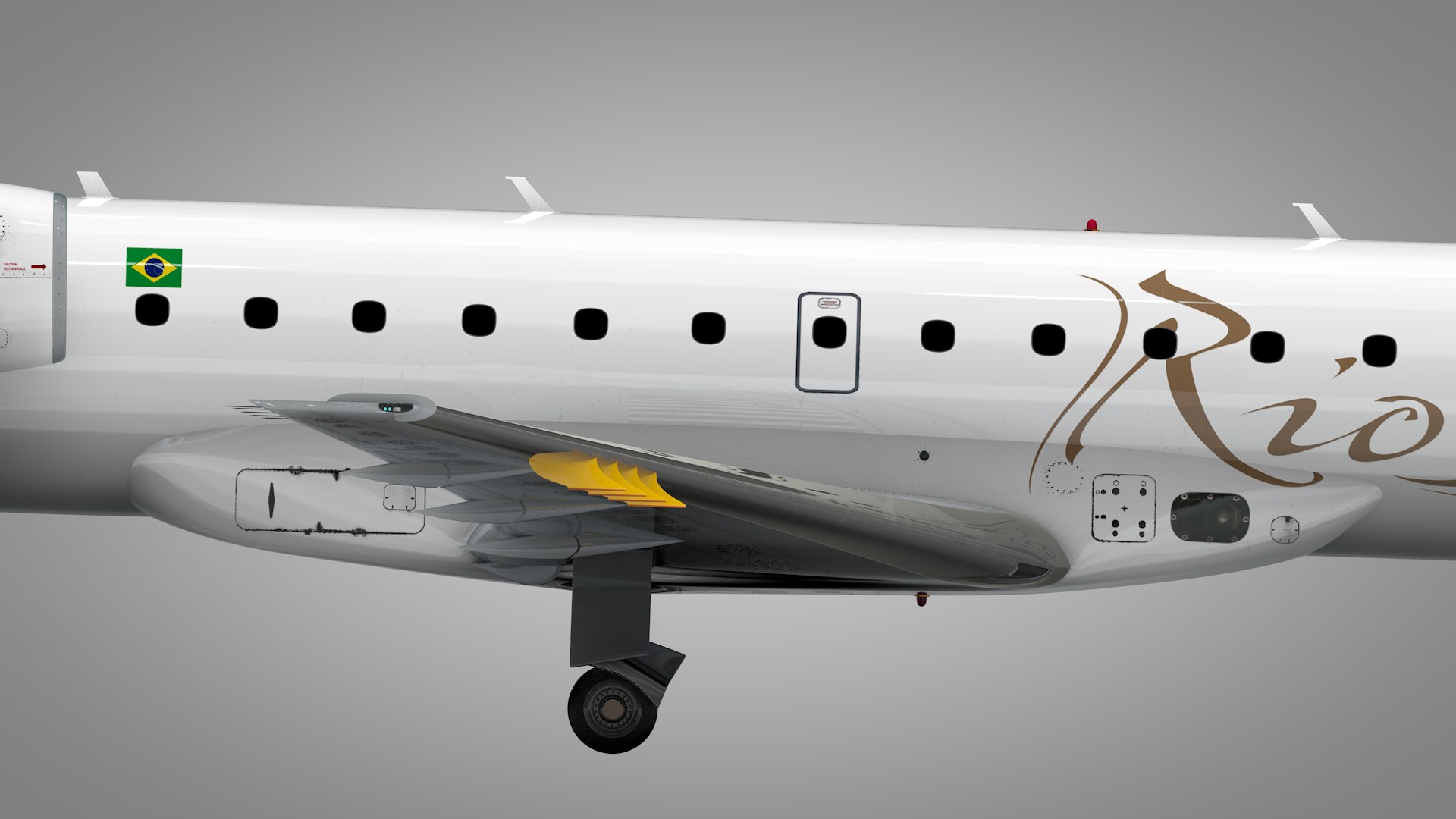 RIO SUL EMBRAER ERJ 145 L1367 3D Model - TurboSquid 1733314