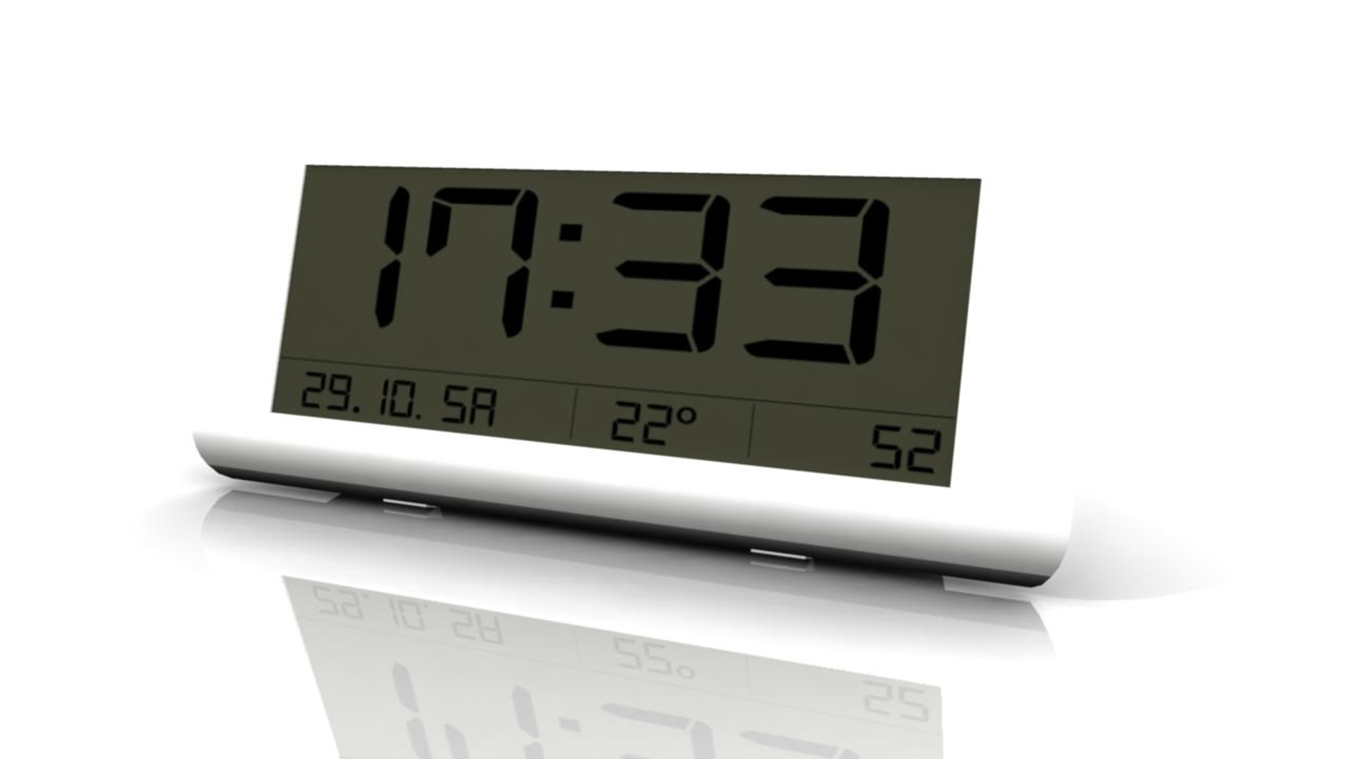 3d Model Digital Alarm