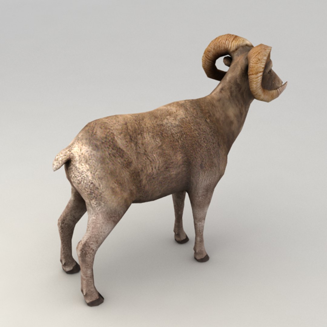 Ram Rigged Biped 3d Model