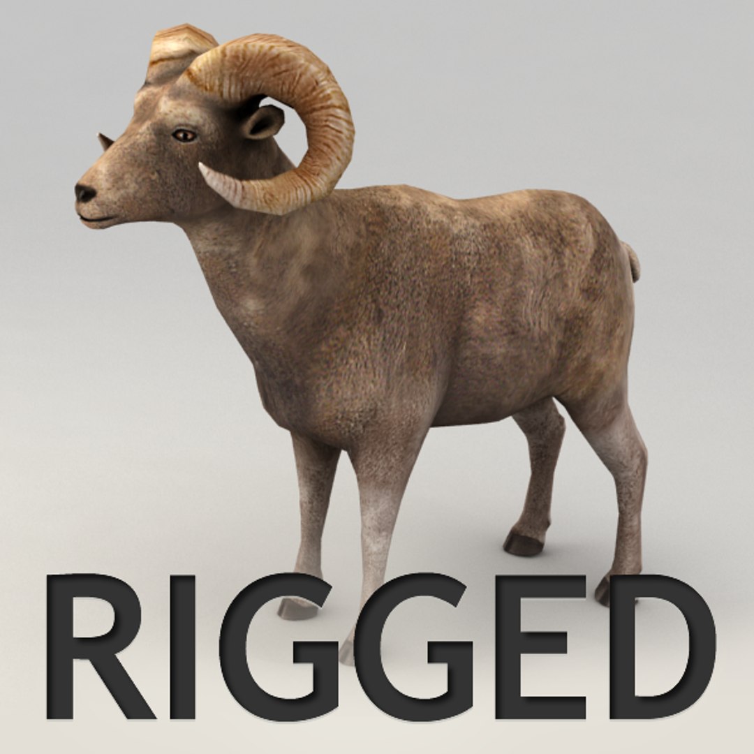 Ram Rigged Biped 3d Model