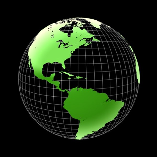 3d model globe options