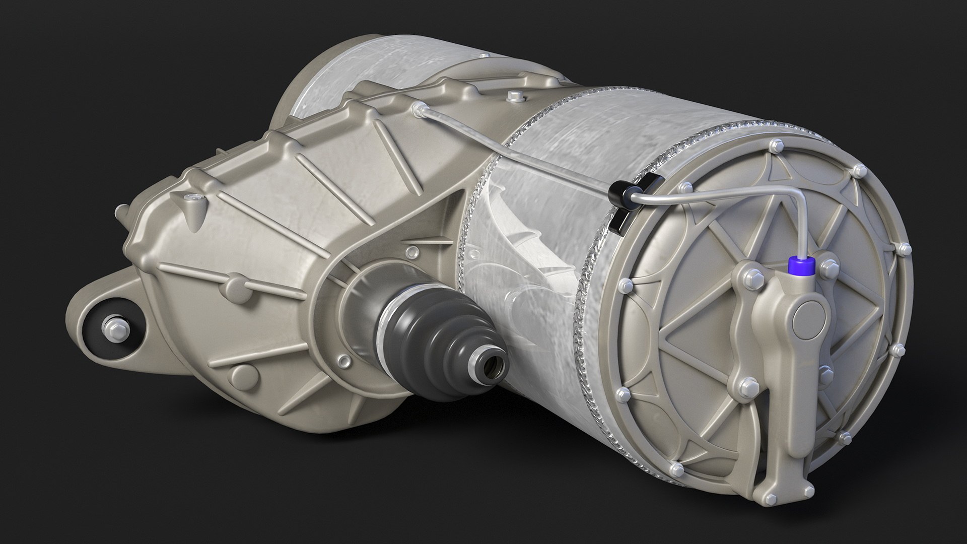 3D Model Car Electric Motor - TurboSquid 2245872