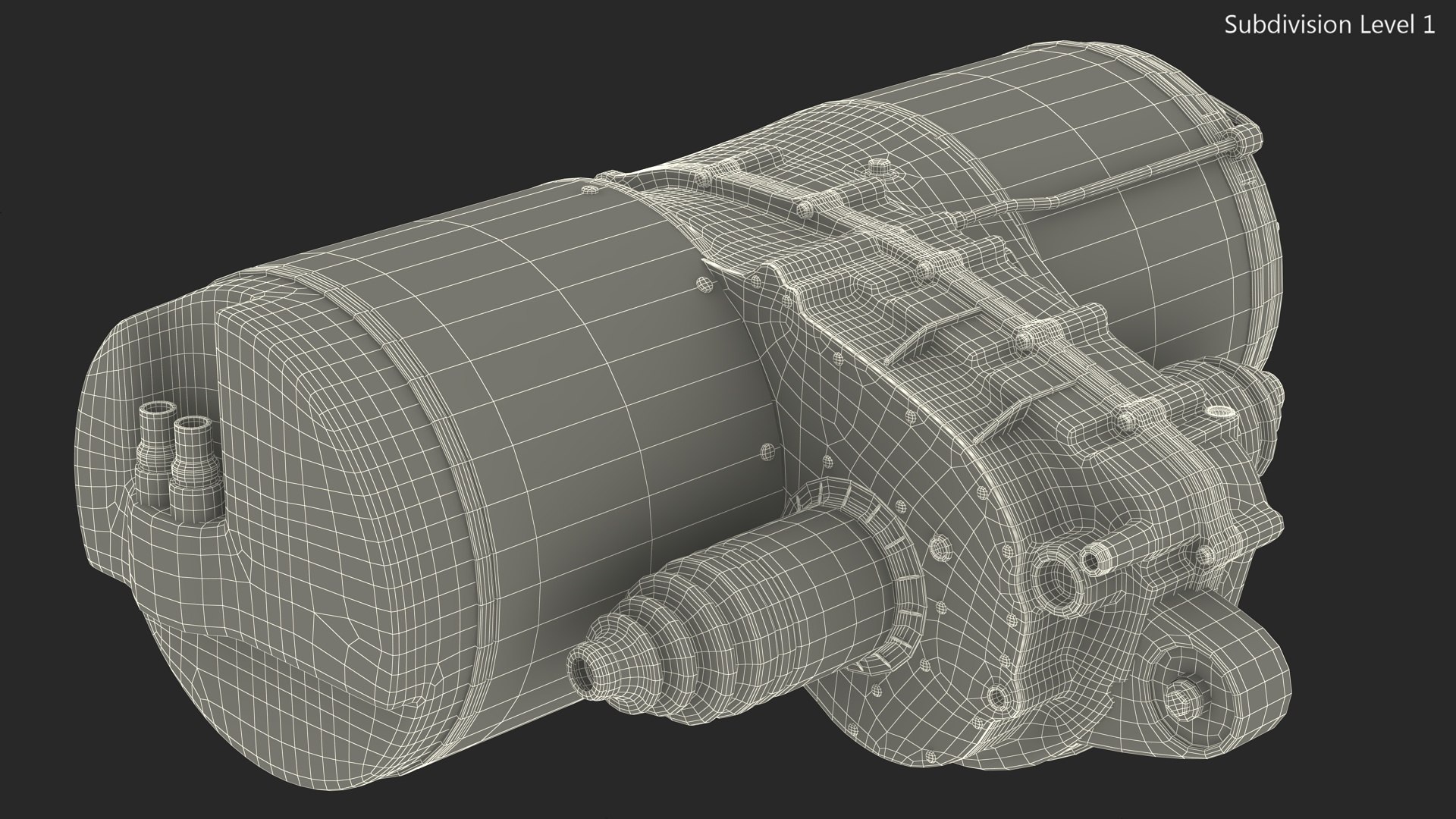3D Model Car Electric Motor - TurboSquid 2245872