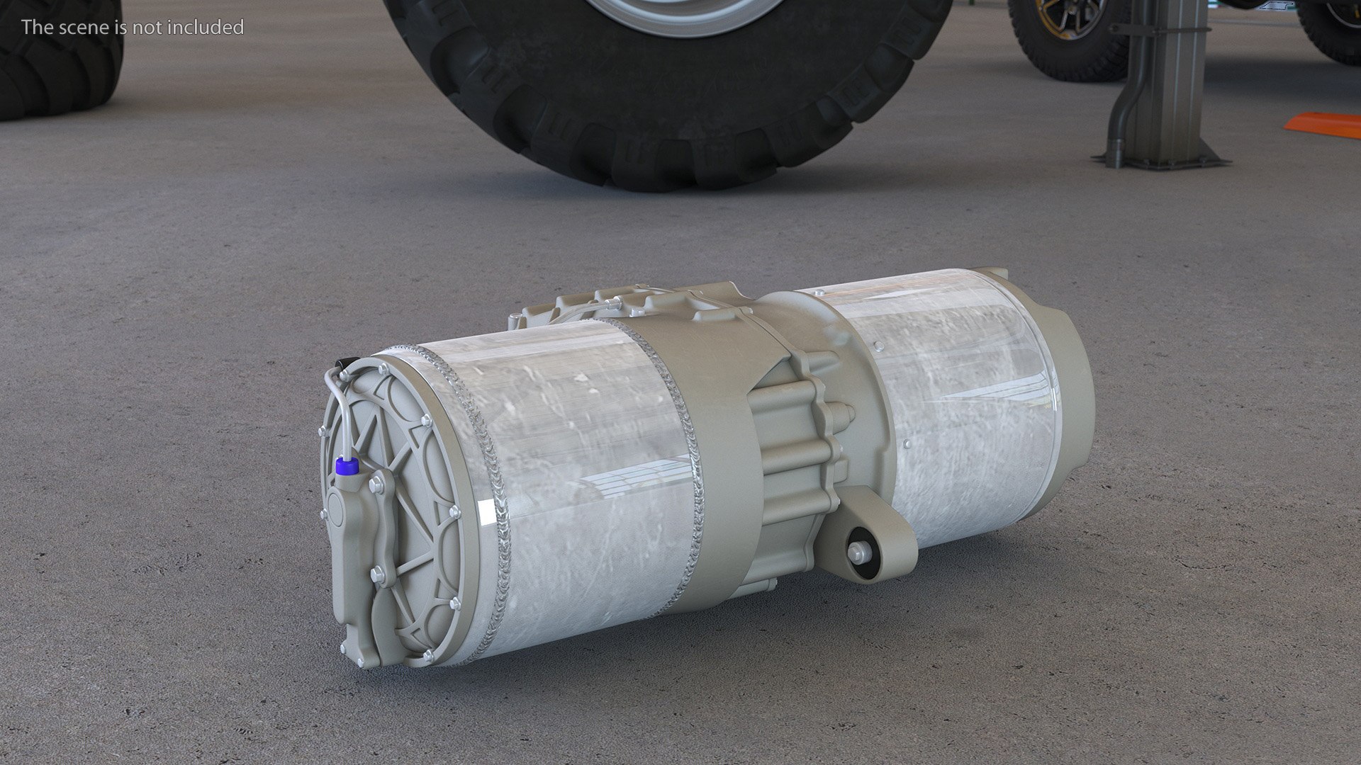 3D Model Car Electric Motor - TurboSquid 2245872