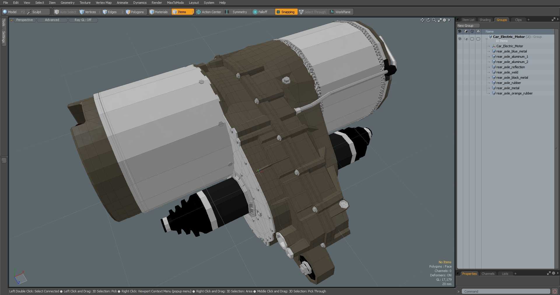 3D Model Car Electric Motor - TurboSquid 2245872