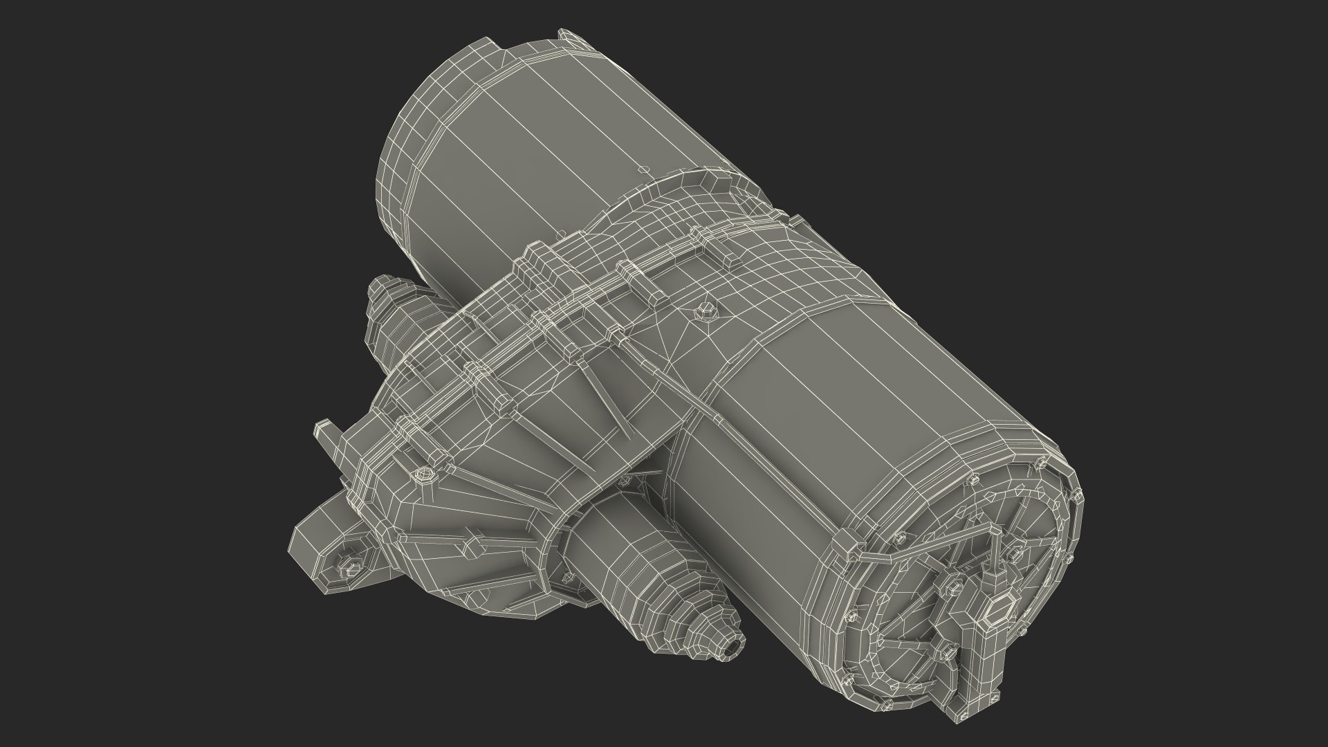 3D Model Car Electric Motor - TurboSquid 2245872