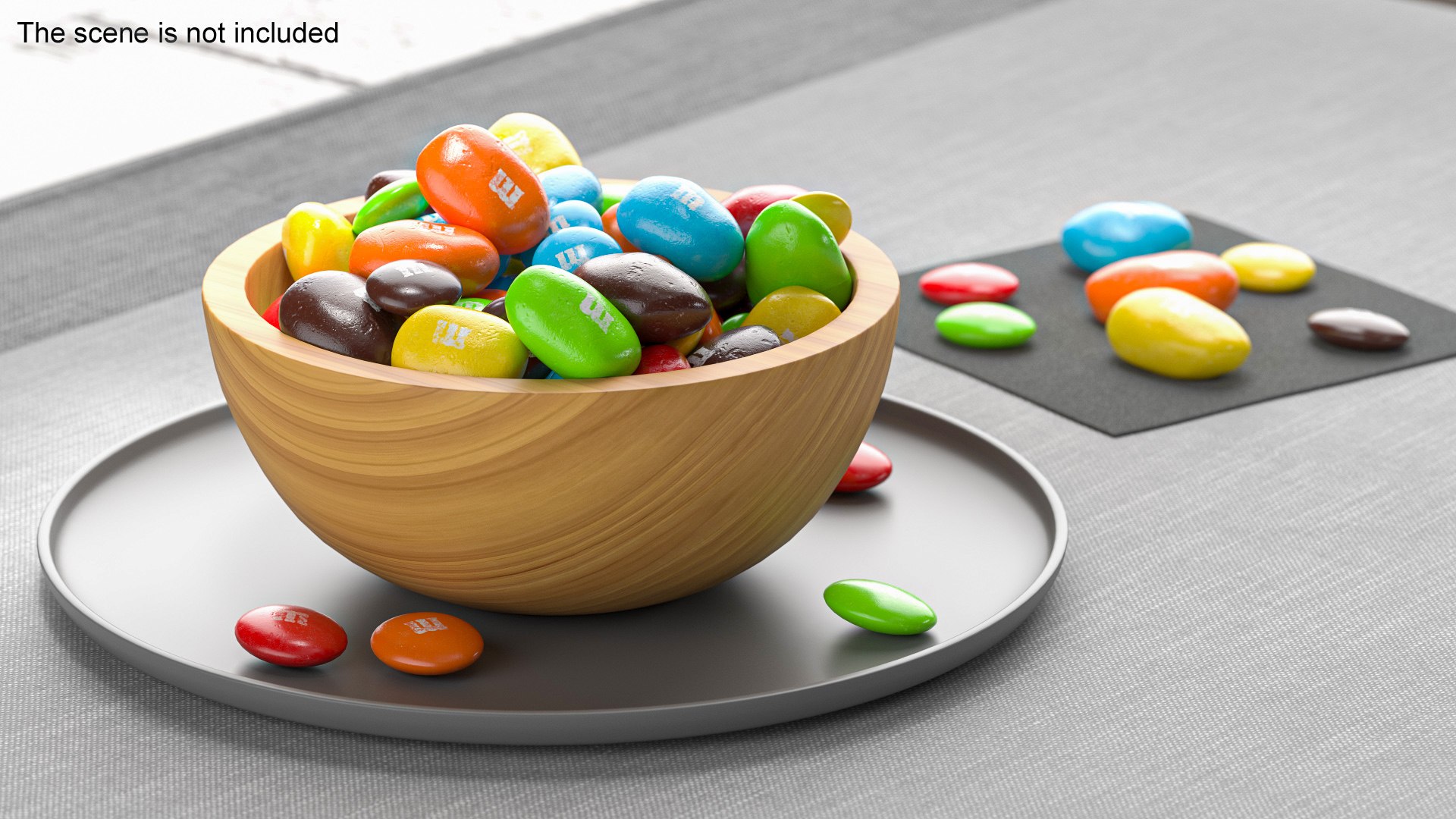Various M And Ms Candies In Bowl 3D Model - TurboSquid 2337722