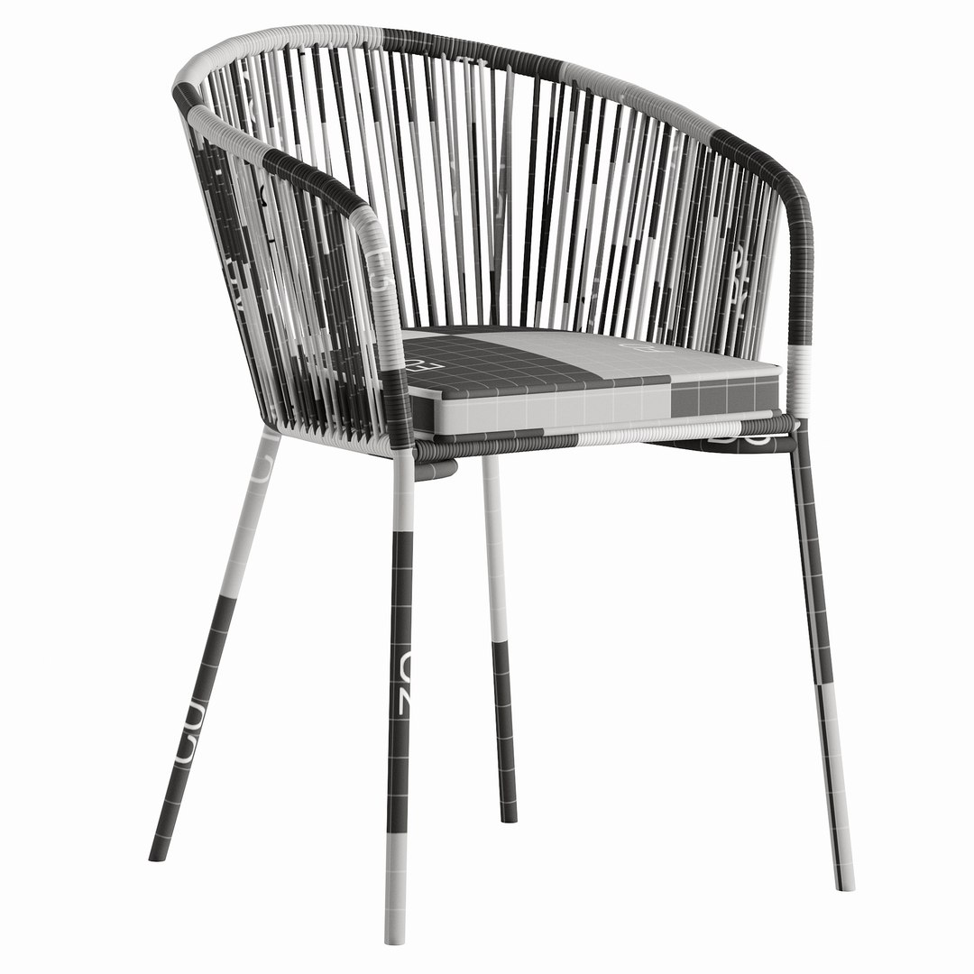 3D Yanet Chair - TurboSquid 2232444