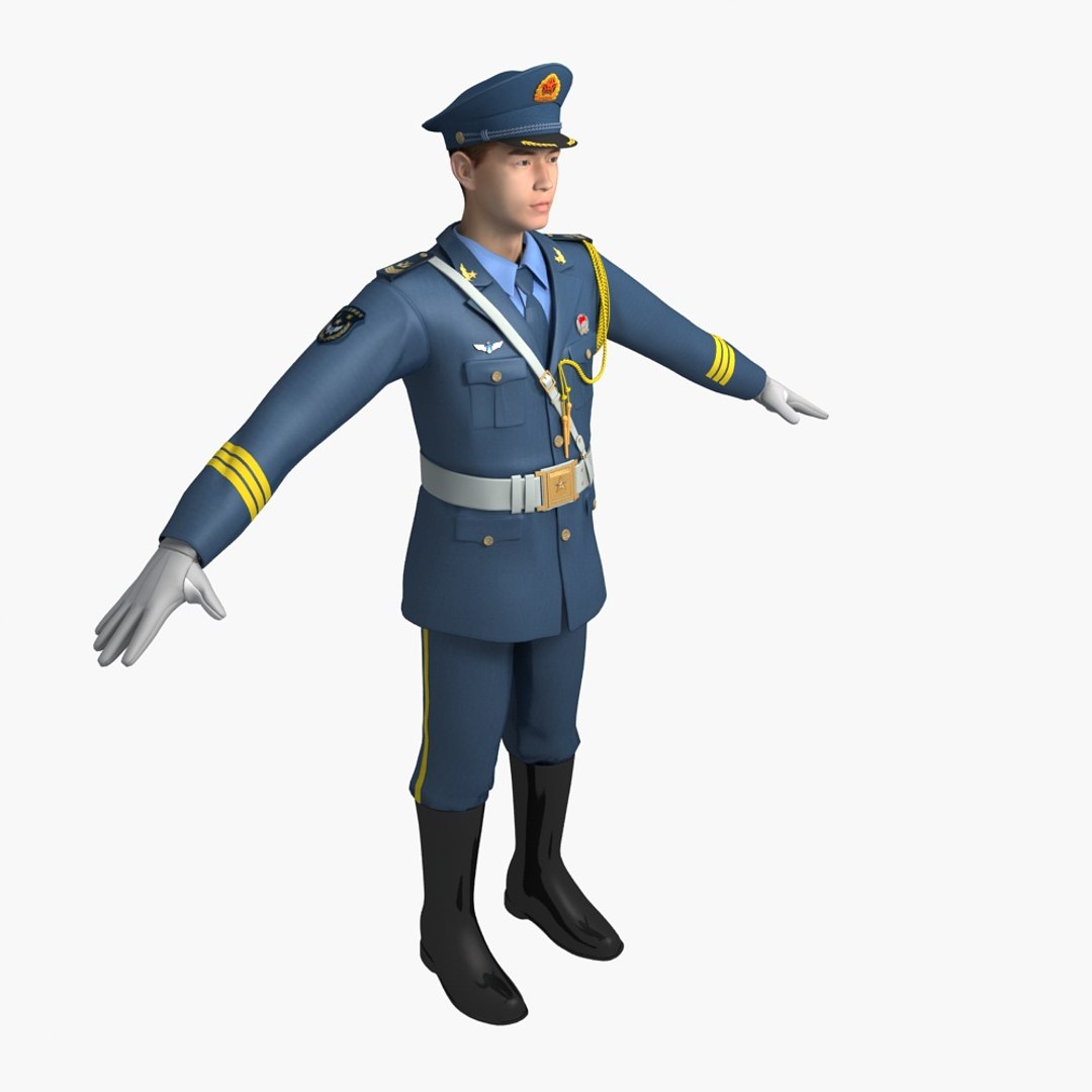 Air force honor guard model - TurboSquid 1366552