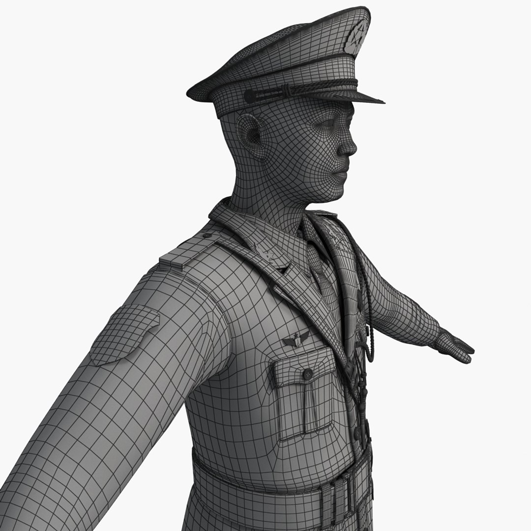 Air force honor guard model - TurboSquid 1366552