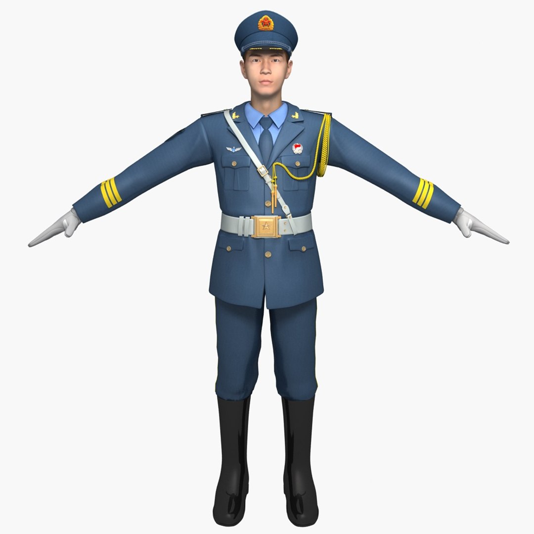 Air force honor guard model - TurboSquid 1366552