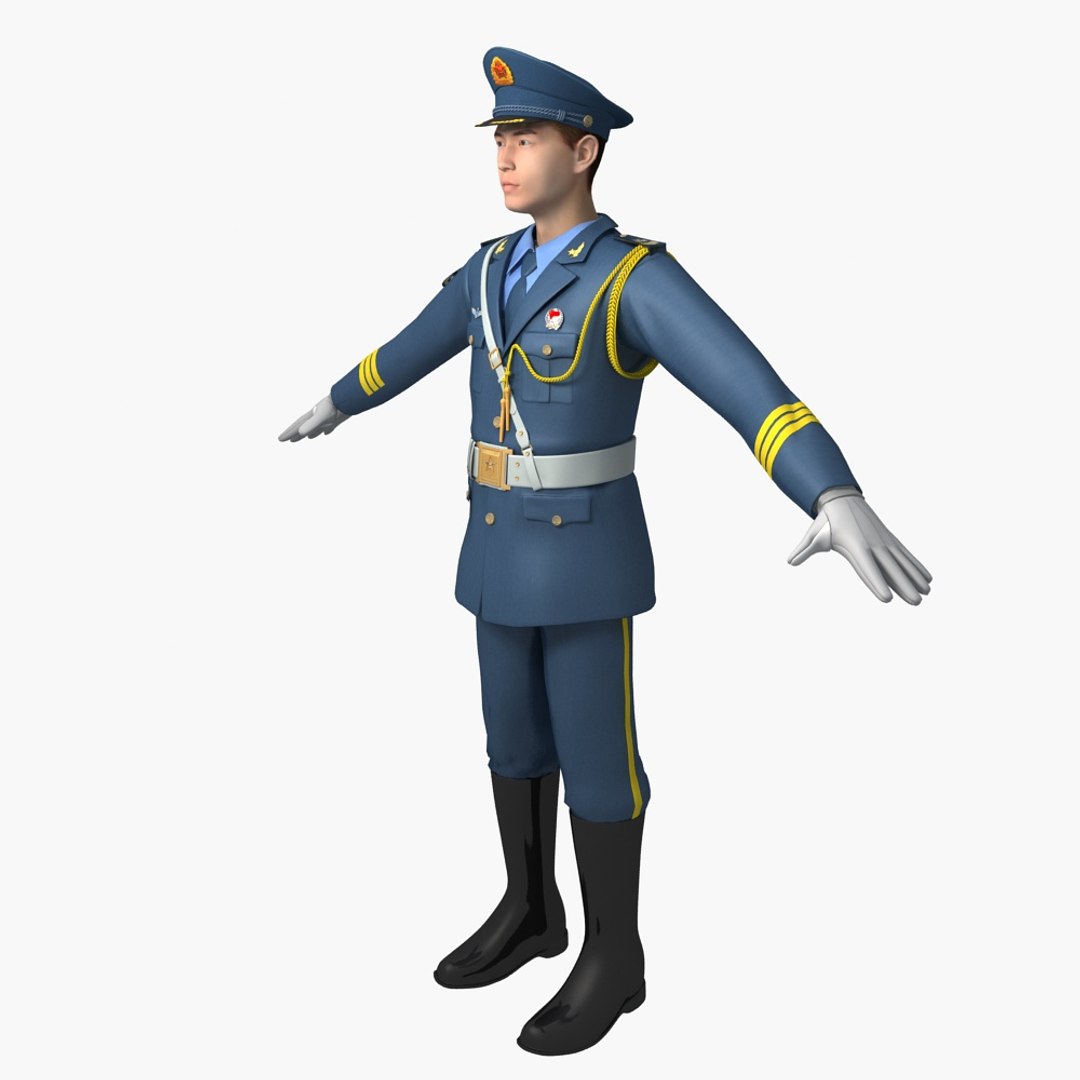Air force honor guard model - TurboSquid 1366552