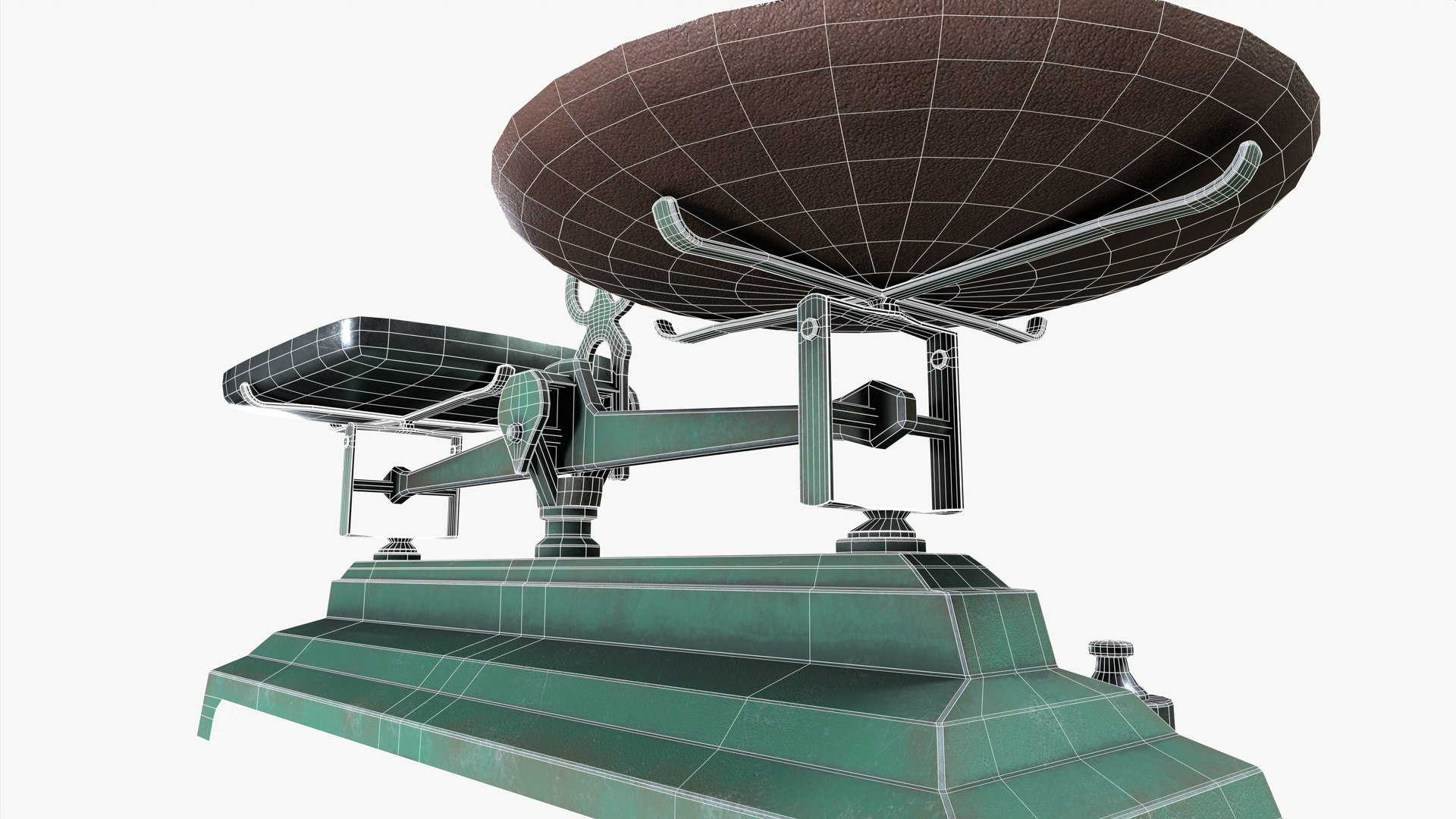 3D Beam Balance Scale - TurboSquid 2389810