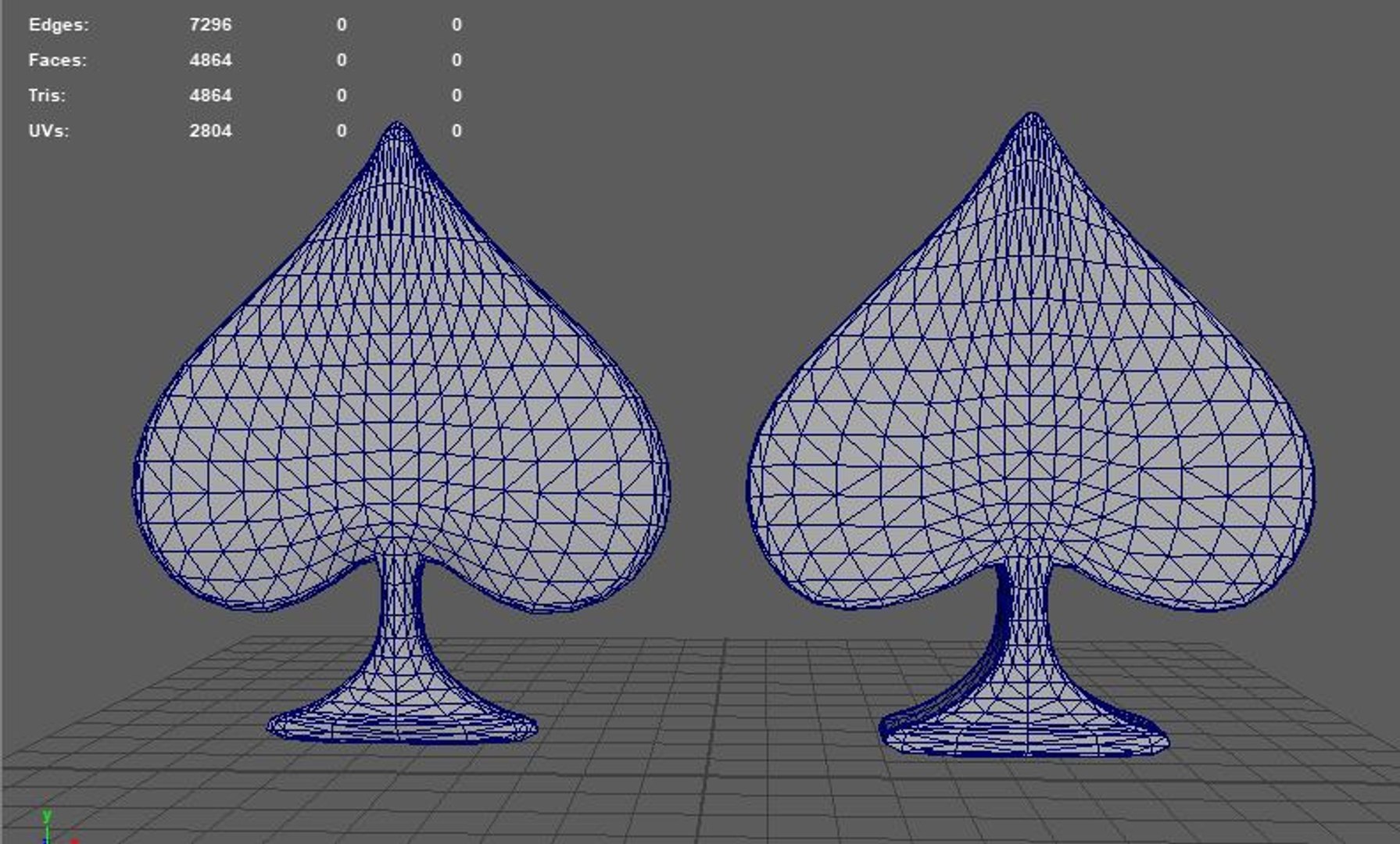 Playing Card Spade 3D Model 3D - TurboSquid 2352785