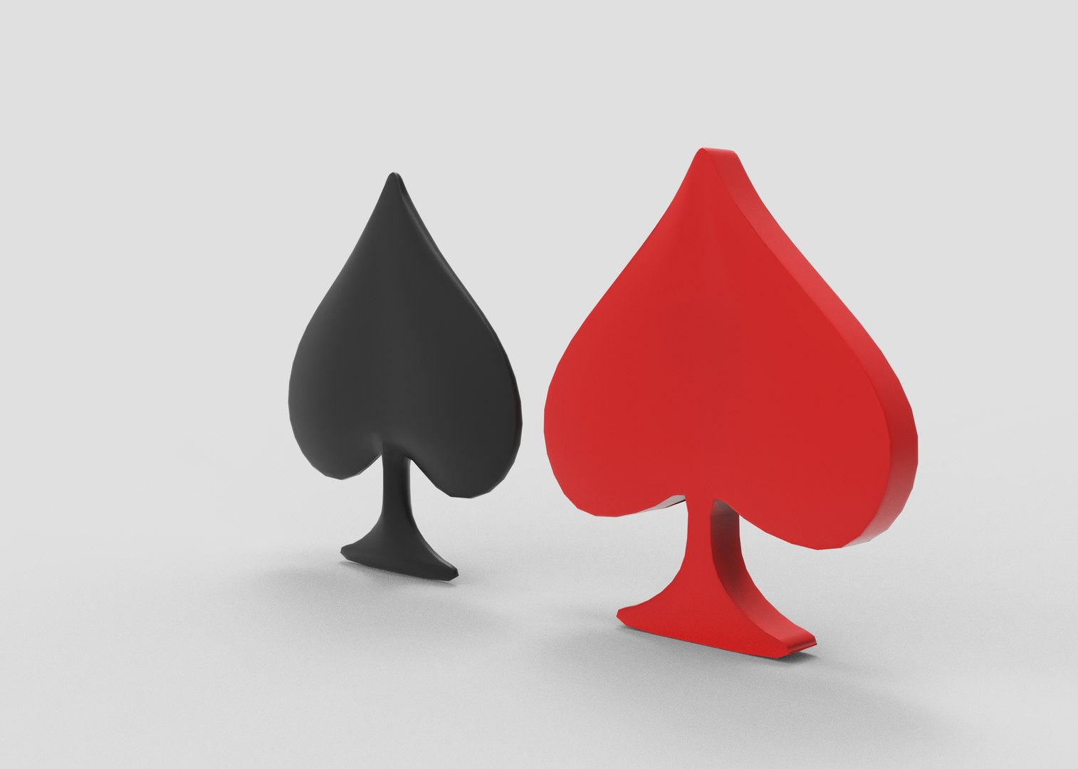 Playing Card Spade 3D Model 3D - TurboSquid 2352785