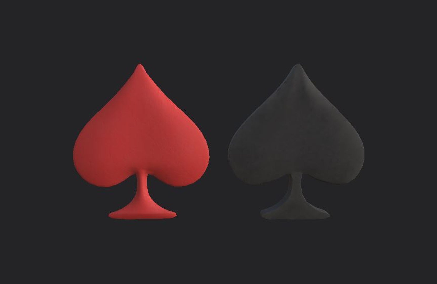 Playing Card Spade 3D Model 3D - TurboSquid 2352785