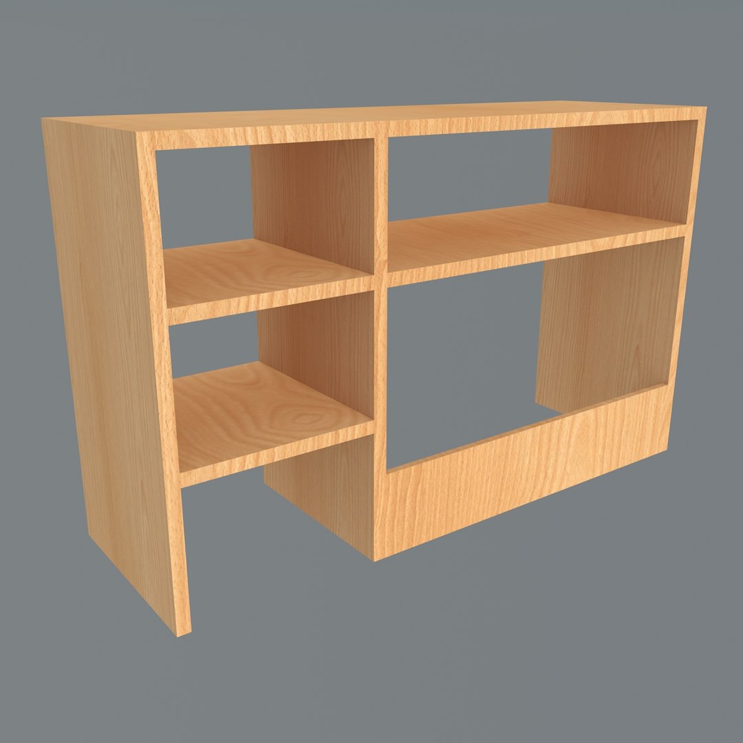3D Table Shelf - TurboSquid 1184196