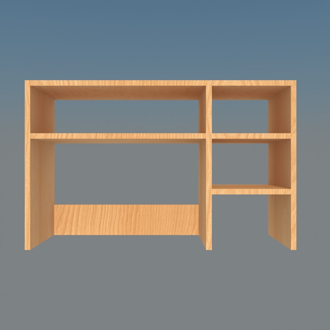 3D Table Shelf - TurboSquid 1184196