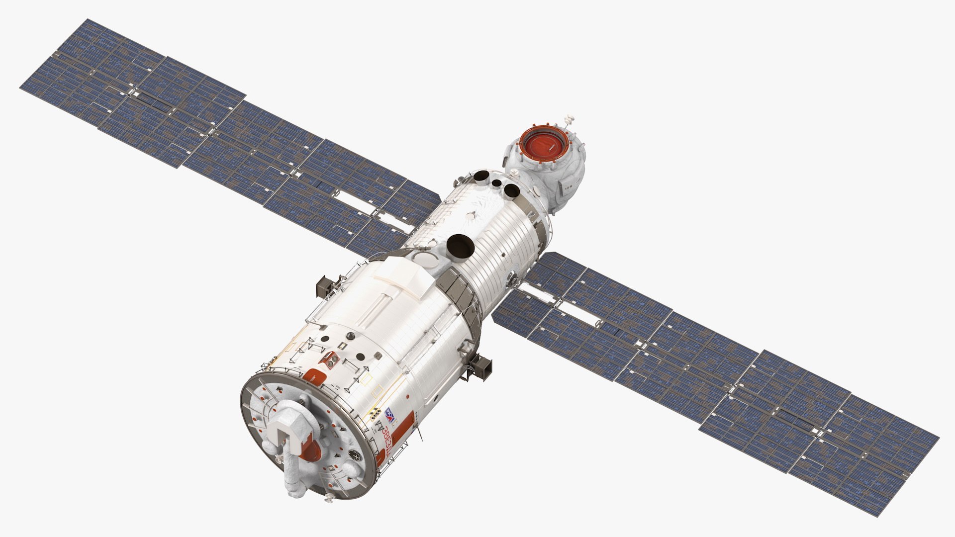 Iss zvezda service module 3D - TurboSquid 1642203