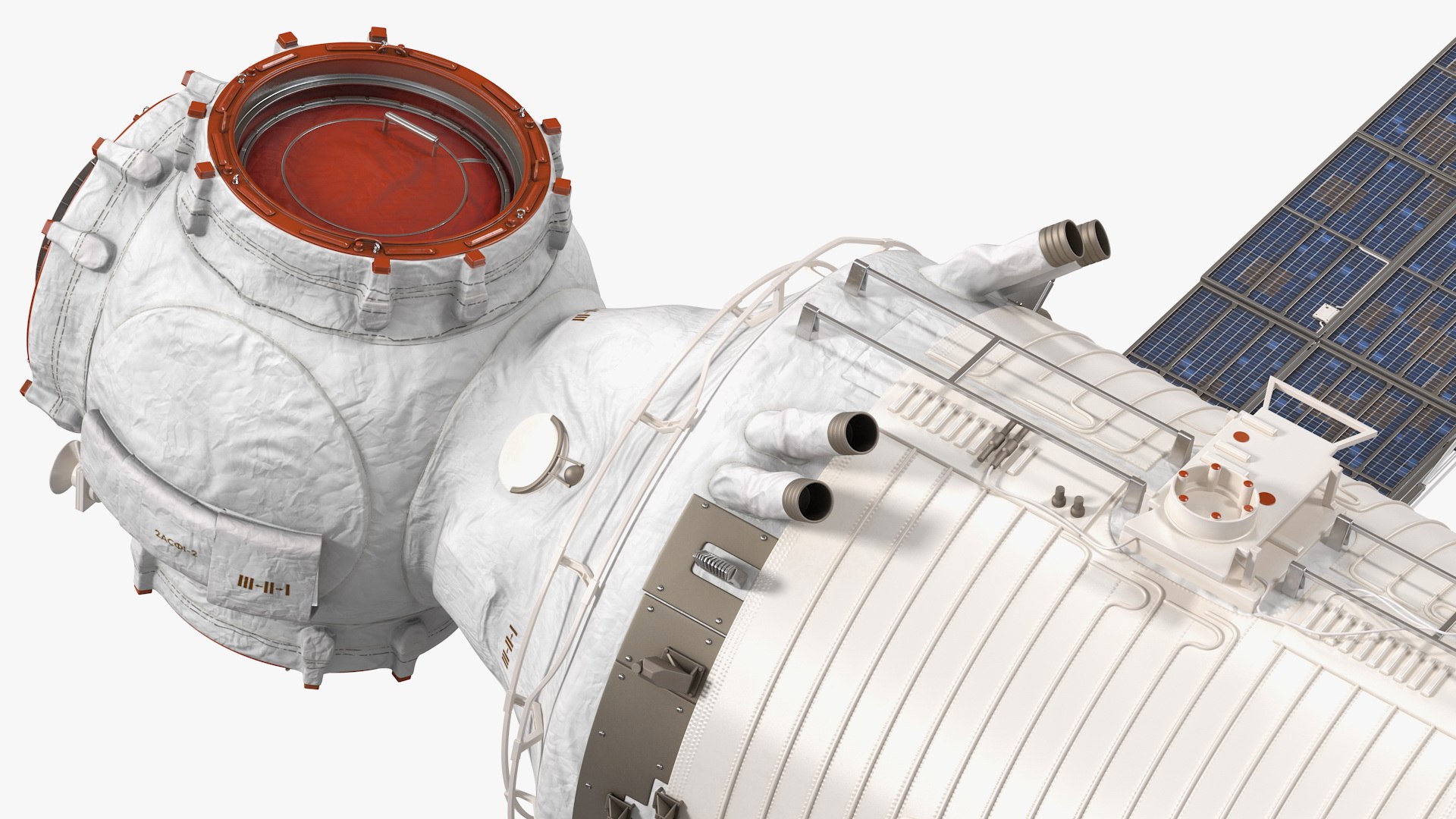 Iss zvezda service module 3D - TurboSquid 1642203