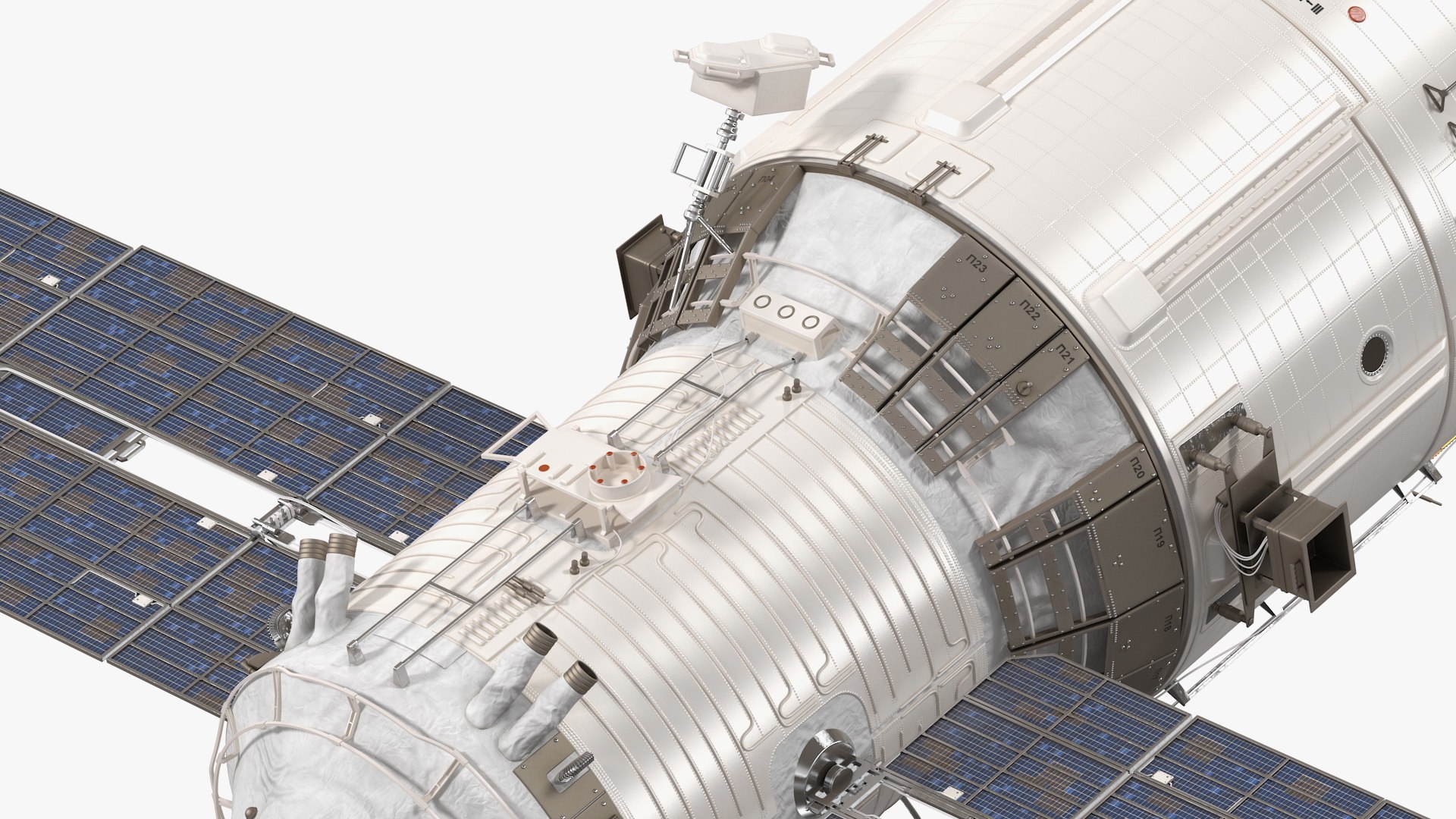 Iss zvezda service module 3D - TurboSquid 1642203