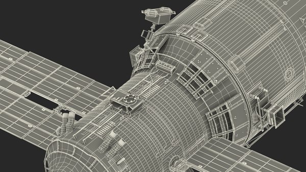 Iss zvezda service module 3D - TurboSquid 1642203