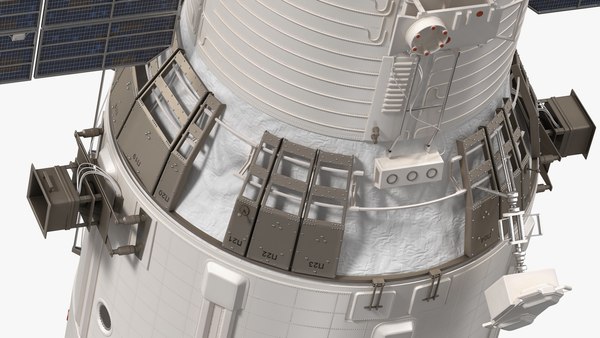 Iss zvezda service module 3D - TurboSquid 1642203