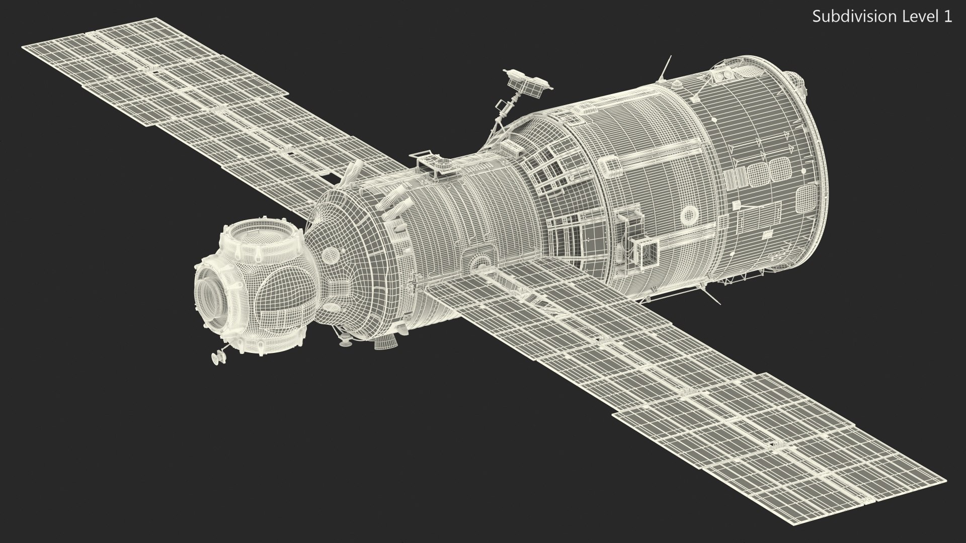 Iss zvezda service module 3D - TurboSquid 1642203