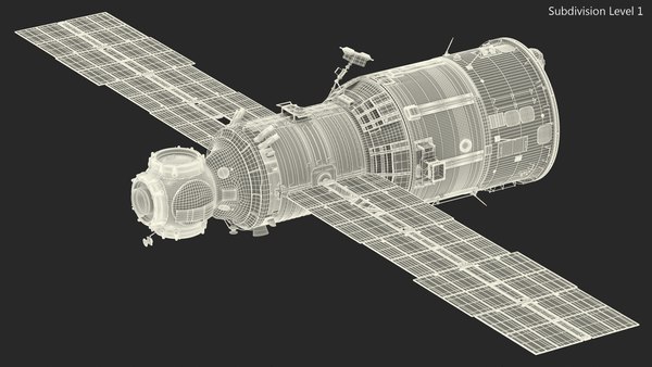 Iss zvezda service module 3D - TurboSquid 1642203