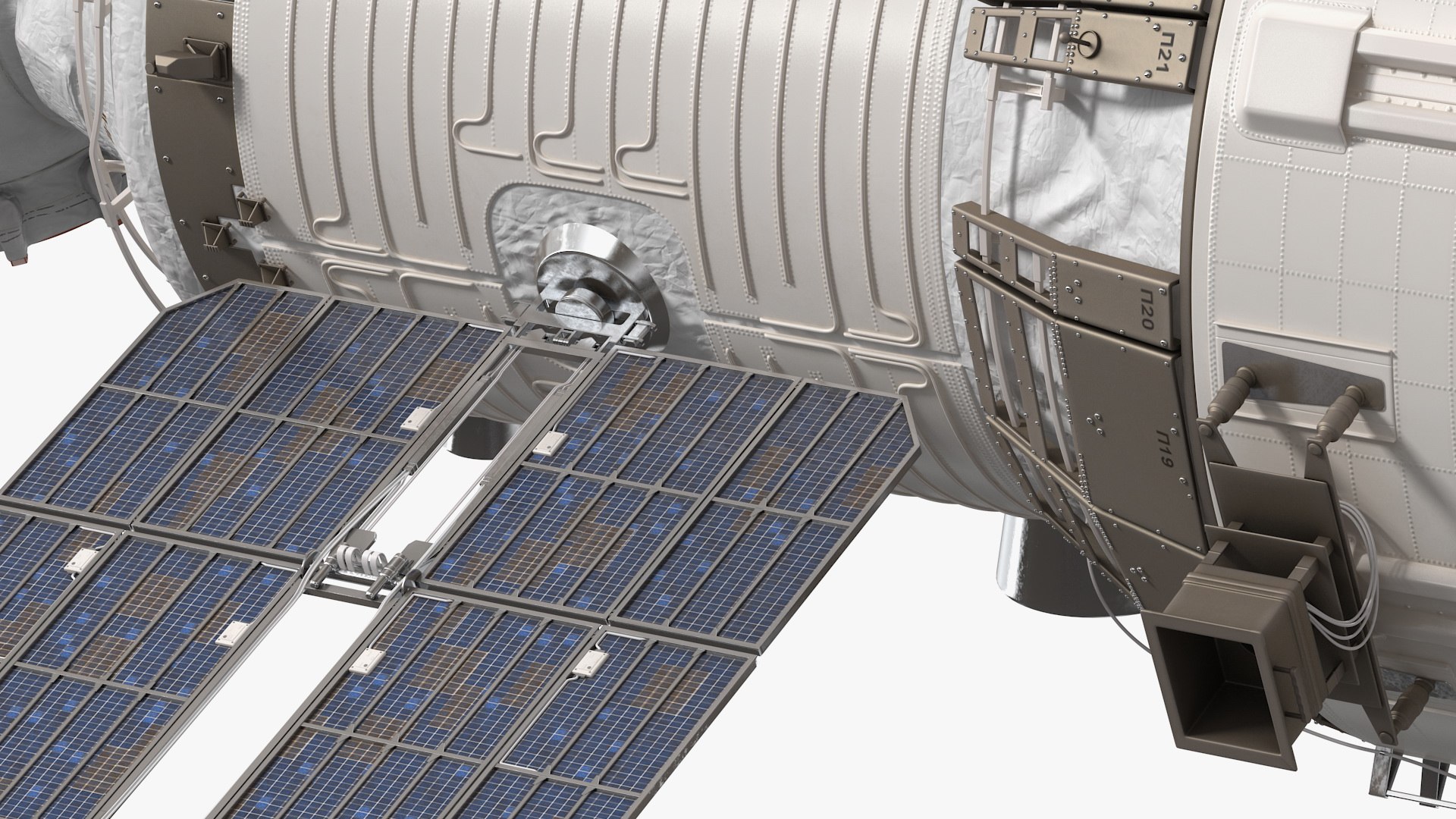 Iss zvezda service module 3D - TurboSquid 1642203