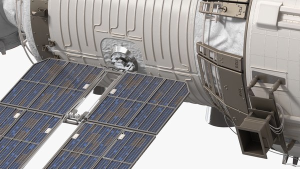 Iss zvezda service module 3D - TurboSquid 1642203