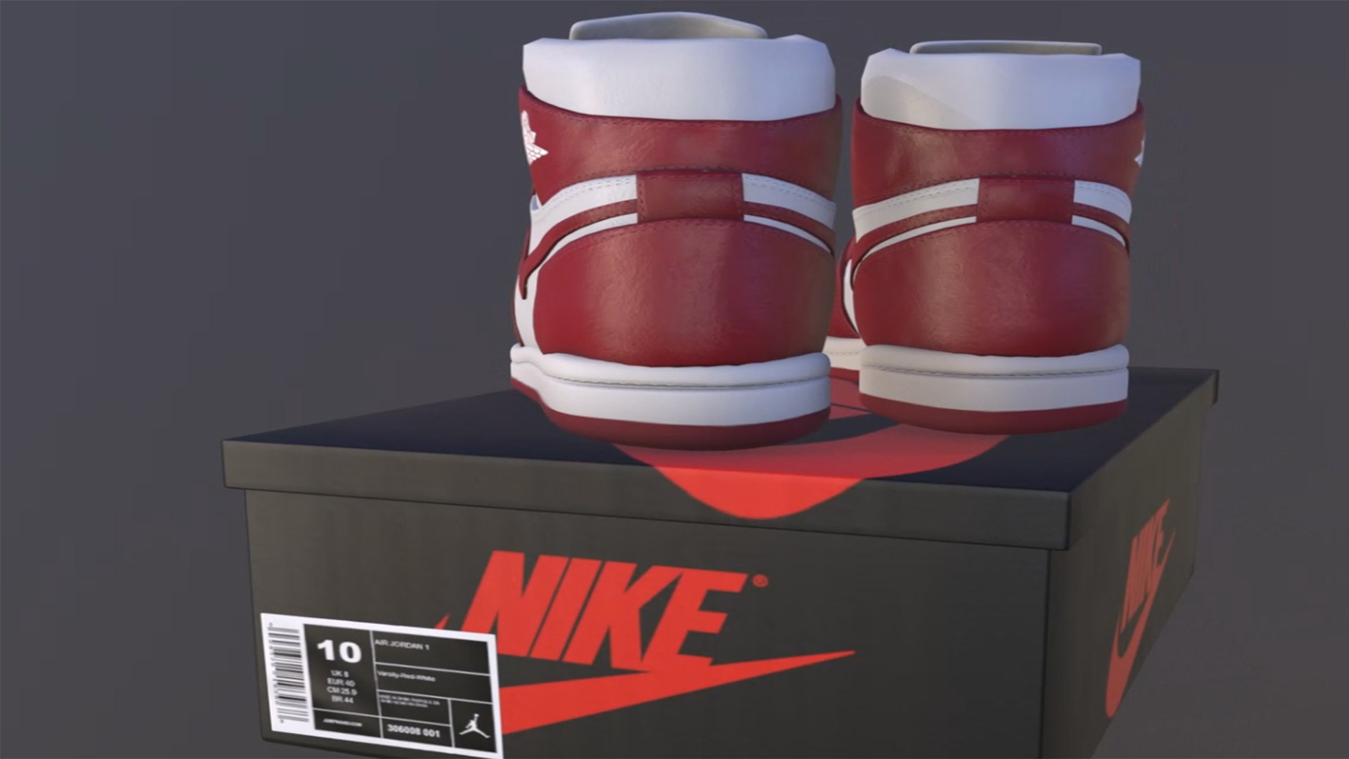 3D Jordan Shoes - TurboSquid 2193662