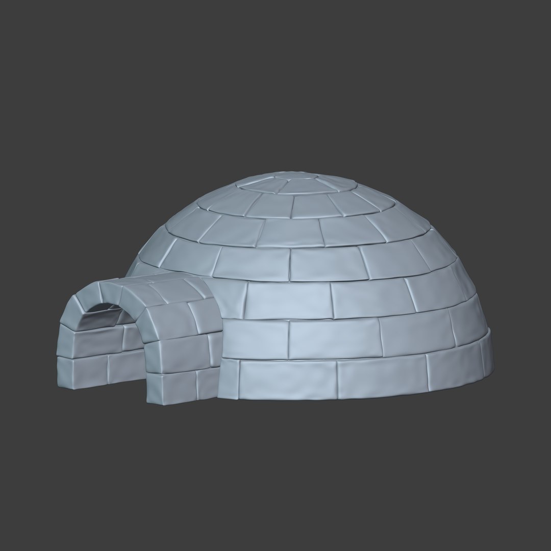 3D Igloo - TurboSquid 2234079